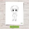 10 Free Boyish Coloring Pages To Print - DIY Coloring Artistry