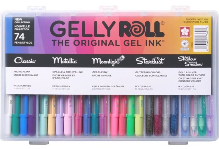 12 Best Gel Pens For Coloring - DIY Coloring Artistry