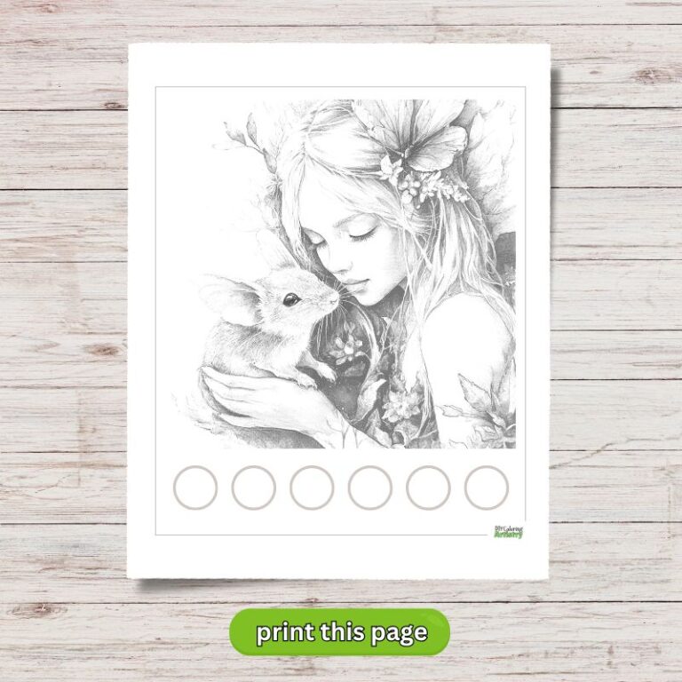 11 Free Alcohol Markers Drawing Coloring Pages - DIY Coloring Artistry