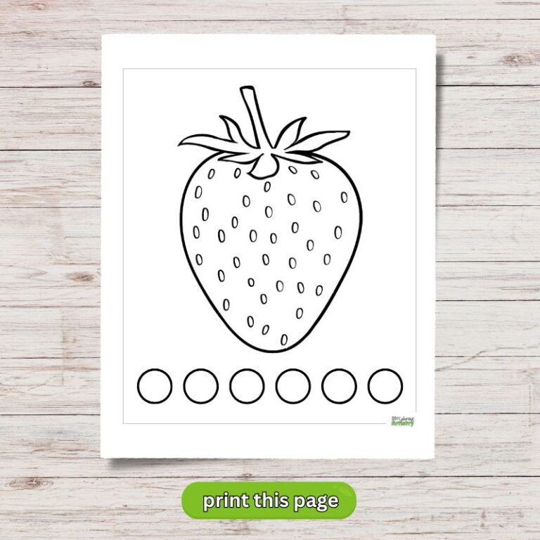 11 Free Alcohol Markers Drawing Coloring Pages - DIY Coloring Artistry