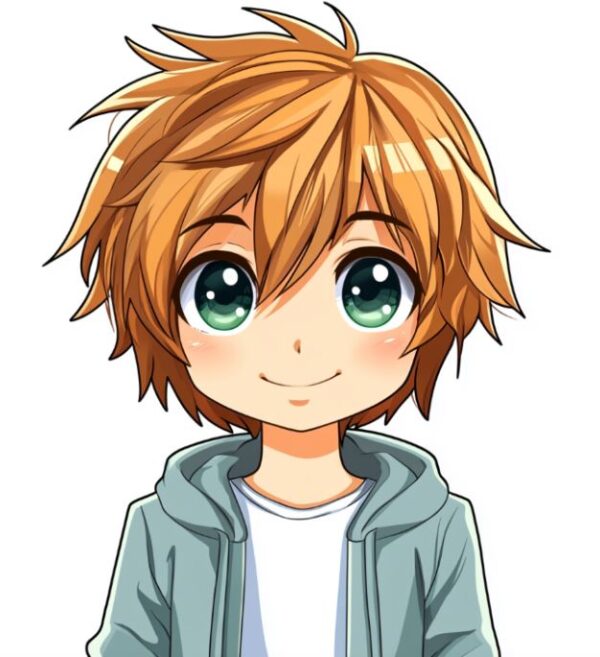10 Free Anime Boy Coloring Pages - DIY Coloring Artistry