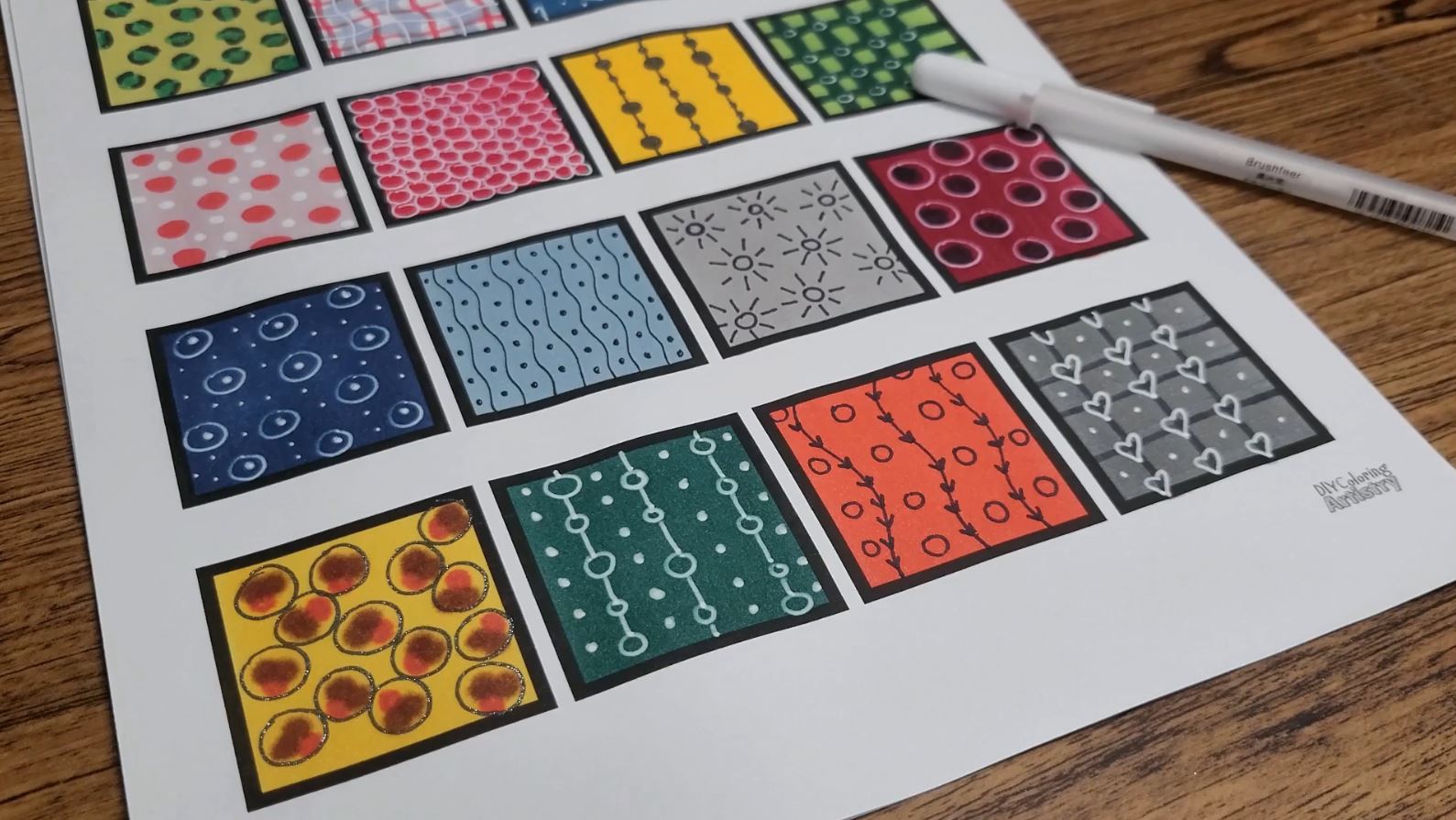 How To Color a Night Sky With Alcohol Markers - DIY Coloring Artistry