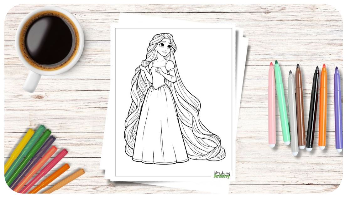 200+ FREE Simple Coloring Pages To Print - DIY Coloring Artistry