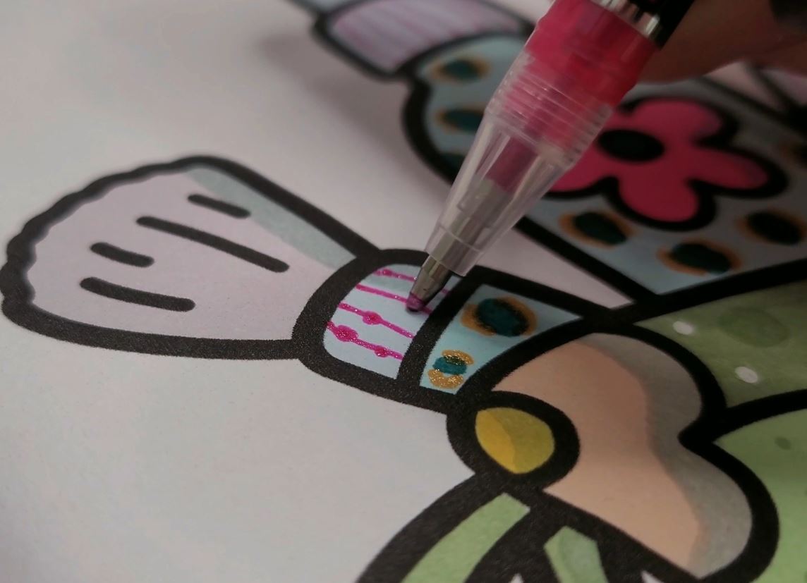 Coco Wyo Glow Cosmetics Coloring Book Review - DIY Coloring Artistry