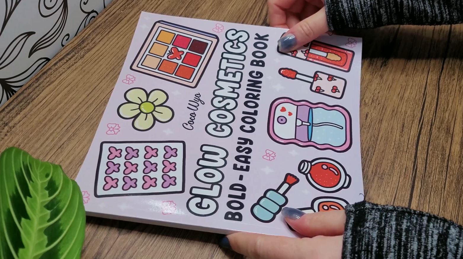 Coco Wyo Glow Cosmetics Coloring Book Review - DIY Coloring Artistry
