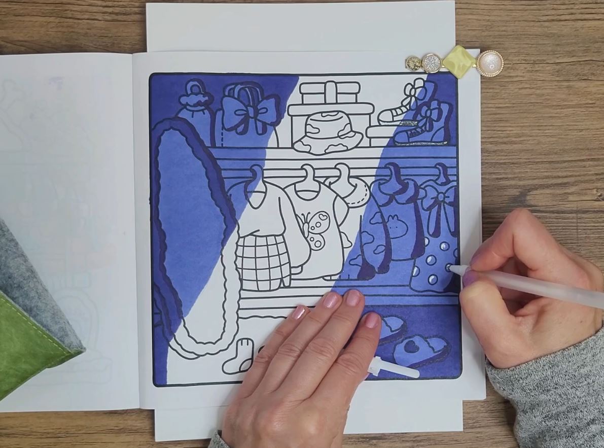 Torn Paper Effect Coloring Tutorial - DIY Coloring Artistry